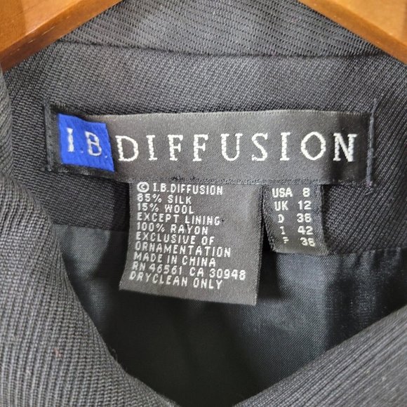 I.B. Diffusion | Jackets & Coats | New Ib Diffusion Black Blazer Jacket ...